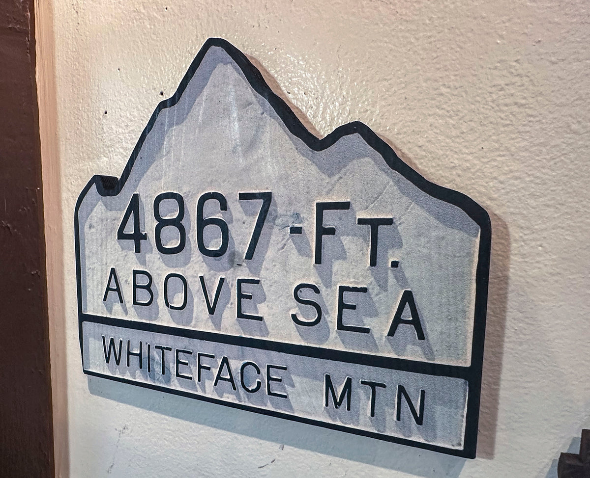 Whiteface Mountain Summit Sign 1/2 Inch wood – Zdaks